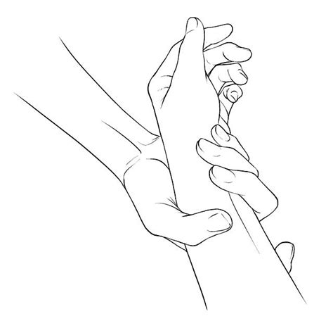 抓握” 攥拳” 牵手” 合十”，还不会画手算我输好拔【适合零基础小白】 哔哩哔哩