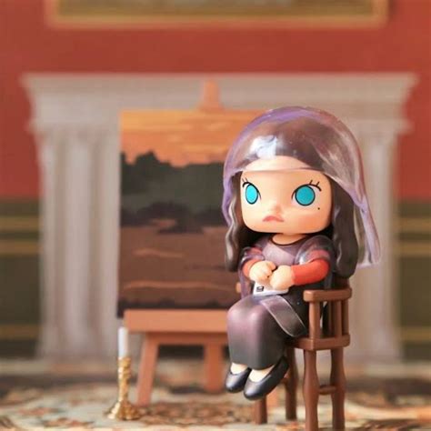Molly Imaginary Wandering Original Pop Mart Finding Mona Lisa