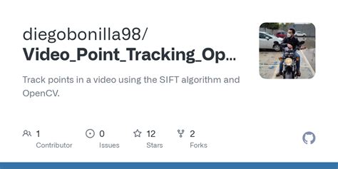 Github Diegobonilla98 Video Point Tracking Opencv Track Points In A Video Using The Sift
