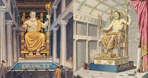 The Statue Of Zeus At Olympia The 40 Foot Ancient Wonder Of Gold
