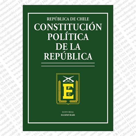 ConstituciÓn PolÍtica De La RepÚblica De Chile 2025 Solo Digital