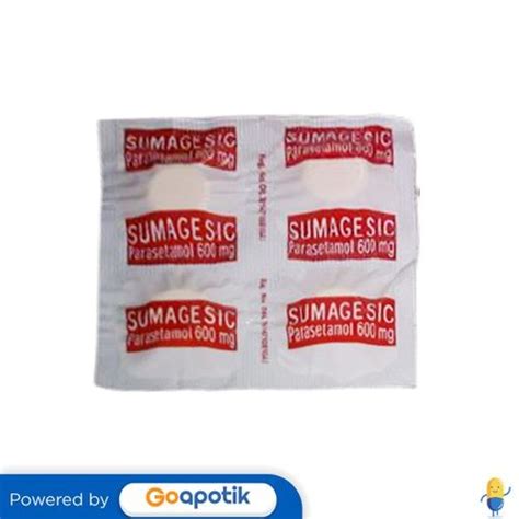 Jual Sumagesic 600 Mg Tablet Shopee Indonesia