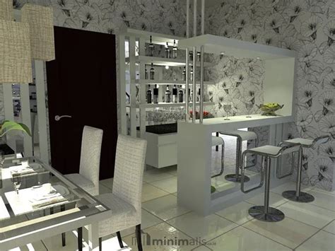 Model Mini Bar Minimalis Modern Fitur Bourjois Untuk Hunian Sederhana Minimalist