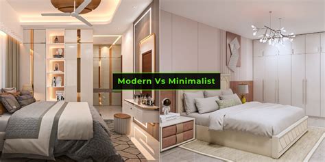 Modern Vs Minimalist Interior Design