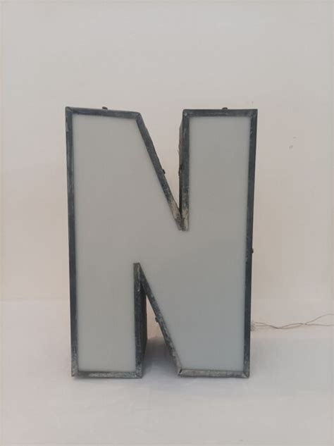 N Luminous Letter Catawiki