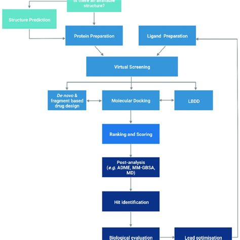 General Workflow Of Molecular Docking The Process Begins With The Download Scientific Diagram