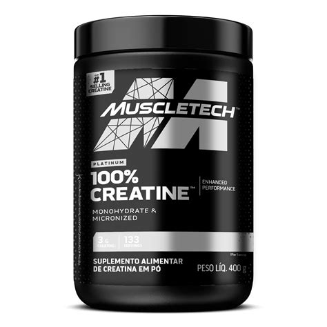 Muscletech Creatine Platinum Unflavored 400g Br