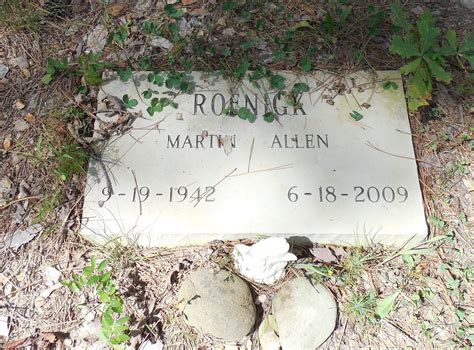 Martin Allen “marty” Roenigk 1942 2009 Find A Grave Memorial