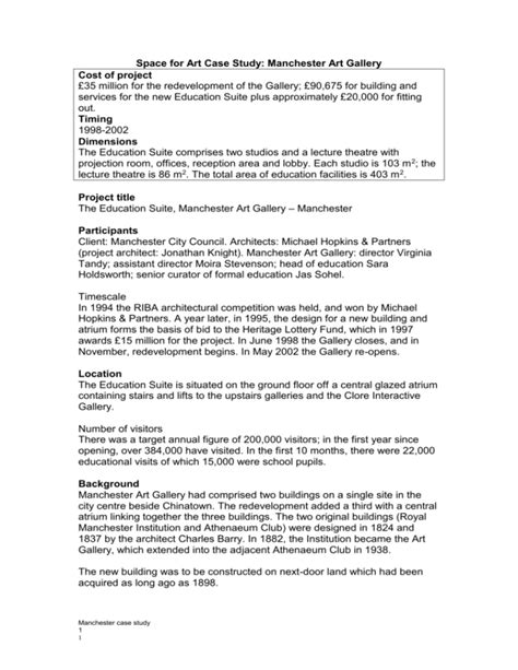 Manchester Art Gallery Clore Duffield Foundation