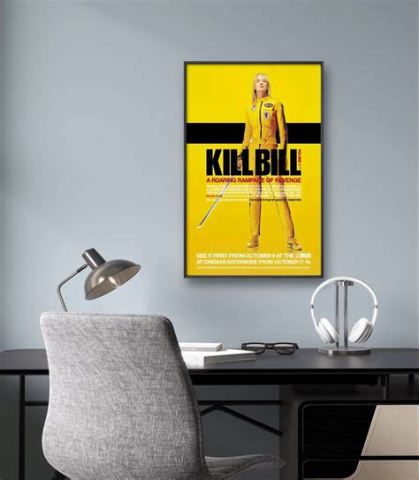 Kill Bill Poster Uma Thurman Movie Poster Legendary Film Id