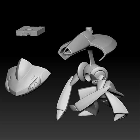 🐉 Pokemon Genesect・ Stl File For 3d Printing・cults