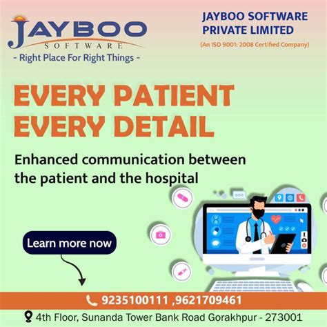 Jayboo Software On Linkedin Every Patient Every Detail Enhanced Communication Between The Patient…
