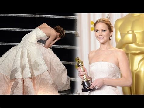 Jennifer Lawrence Oscars Fall