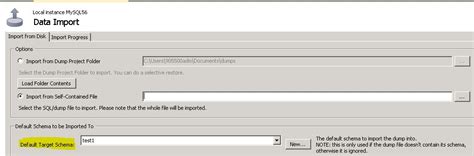 MySQL Workbench Importing Stack Overflow