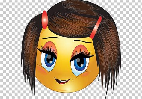 Smiley Face Girl Clip Art