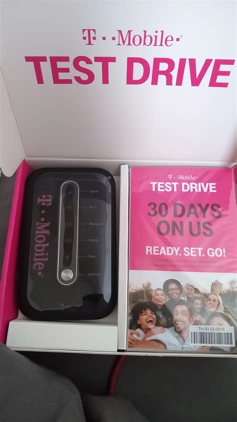 Just Got My Tmobile Test Drive Hotspot R Nocontract