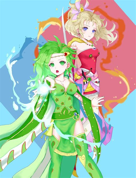 Yuju Rydia Ff4 Tina Branford Final Fantasy Final Fantasy Iv