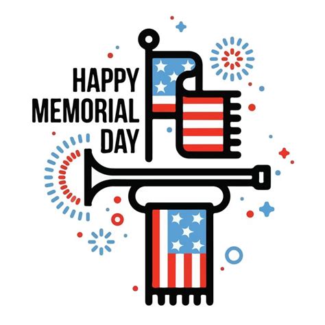 Premium Vector Vector Icon Happy Memorial Day