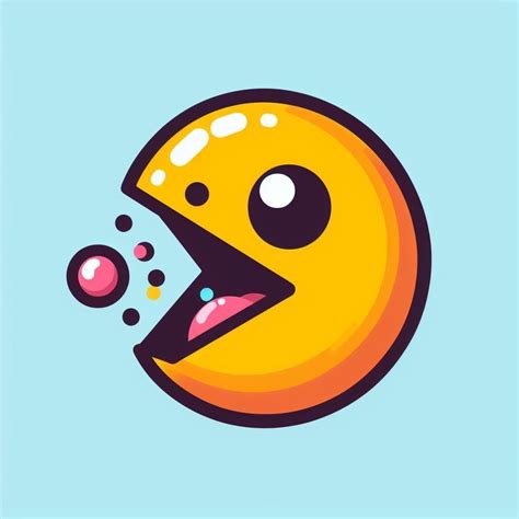 Pac Man Emoji Rweirddalle