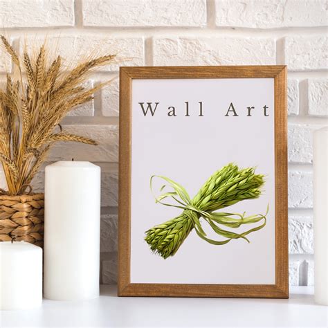 Watercolor Sweet Grass Braids Clipart Png Etsy