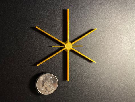 Jwst Diffraction Spike Magnet 3d Printed Etsy