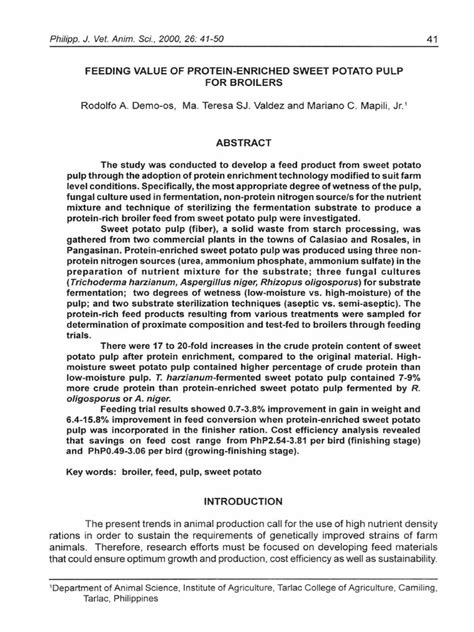 Philipp J Vet Anim Sci 2000 41 50 Trichoderma Harzianum Aspergillus Niger Rhizopus