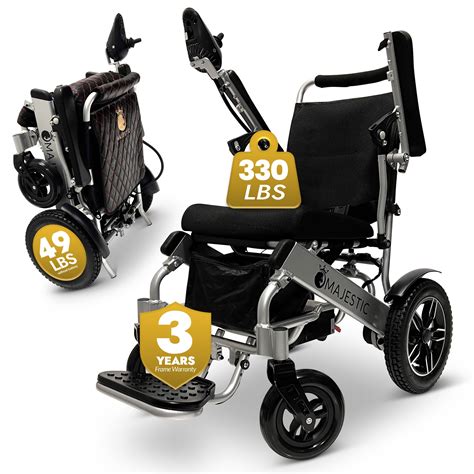 Majestic Electric Wheelchairs For Adults Foldable Lightweight Electric