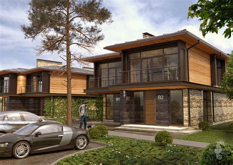 Вилла on Behance