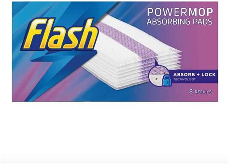 Flash Power Mop Wet Jet 8 Refills Uk Grocery