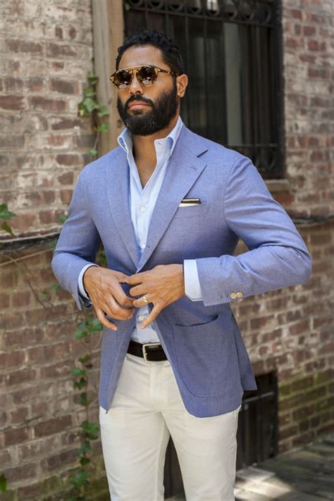 Hello Fedor Mens Outfits Blue Blazer Outfit Mens Fashion Casual