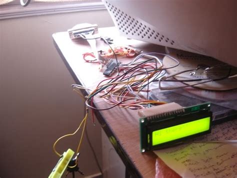 Ashishs Programming Journal Adding A Small Hd44780 Lcd Display To My Pc