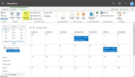 How to Create Calendar Overlay in SharePoint Online? - SharePoint Diary