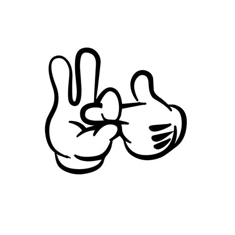 Mickey Mouse Sex Fingers Nookie Sticker Vinyl Size And Color Choice Etsy