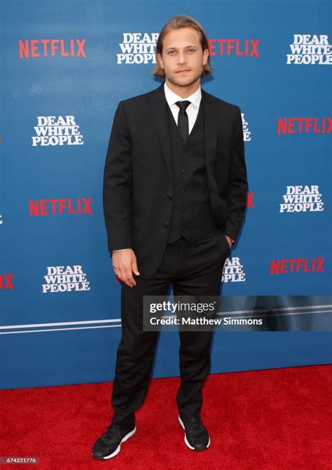 Actor Wyatt Nash Attends The Premiere Of Netflixs Dear White News Photo Getty Images