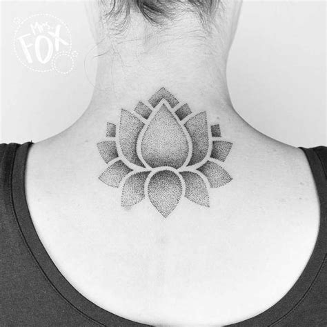 24 Cute Dotwork Tattoo Designs By Mrs Fox Tattooadore Lotus Tattoo