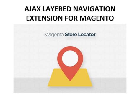 Ajax Layered Navigation Extension For Magento Ppt