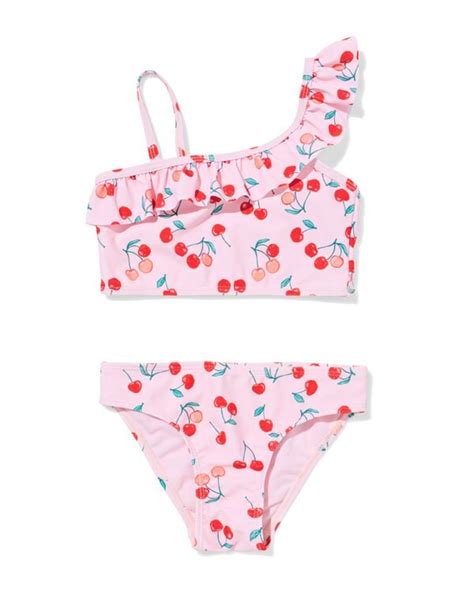 Bikini Enfant Cerises Rose Hema