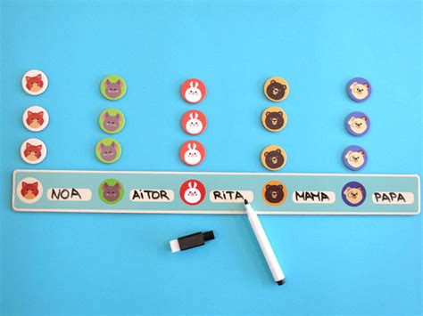 Tabla De Rutinas Para Niños Organizarse En Familia