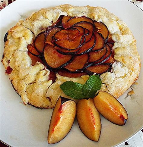 Pluot Lime Galette Recipe