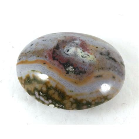 Orbicular Jasper Polished Pebble