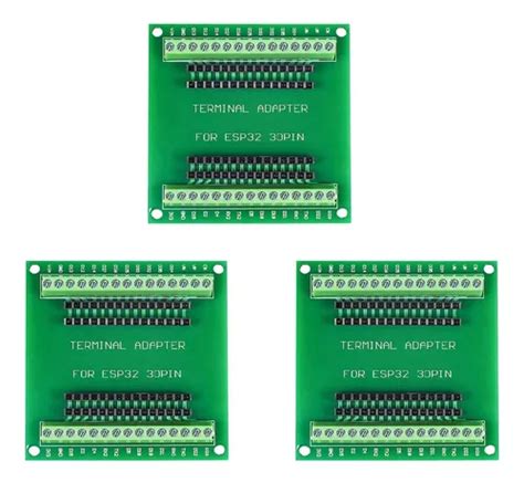 Placa De Expansão 3x Esp32 Compatível Com Placa Gpio Breakou Parcelamento Sem Juros