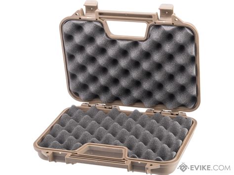 Double Eagle 12 Universal Hard Pistol Case W Foam And Padlock Tabs