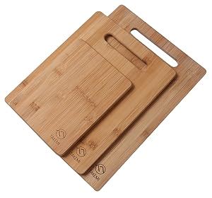 Amazon｜【fsc認証製品】竹美takemi） 竹製 まな板 3点セット 抗菌 軽量な環境に優しい 竹 の カッティングボード Sdgs