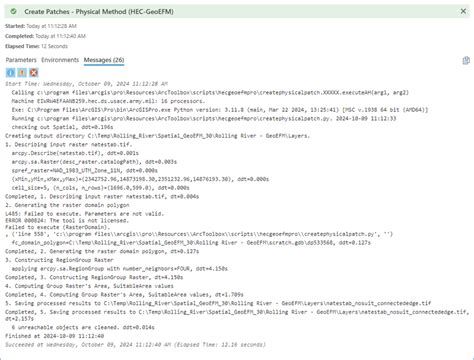 Create Patches Physical Method