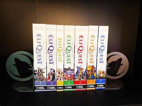 Elfquest Wolfrider Bookends