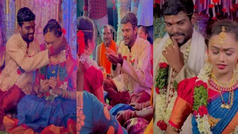 Bigg Boss Telugu 7 Pallavi Prashanths Marriage Video Goes Viral Have You Seen It Yet Full