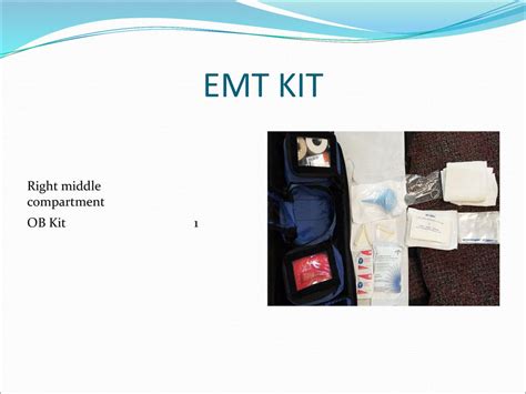 Uscg Emt Kit Ppt Download