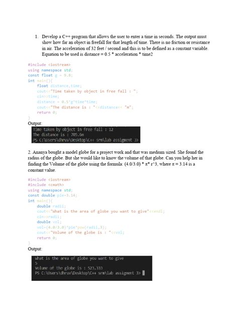 include iostream pdf namespace computer programming