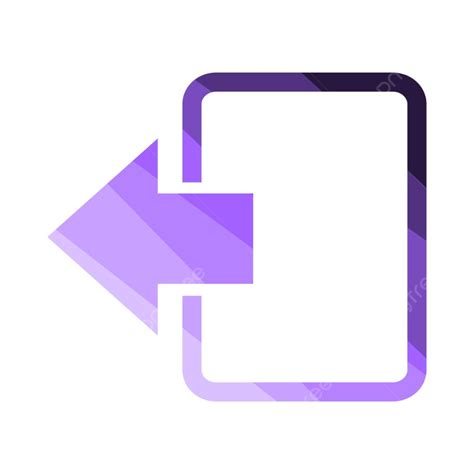 Exit Sign Vector Hd Png Images Exit Icon Vector Symbol Sign Web Direction Art Png Image For