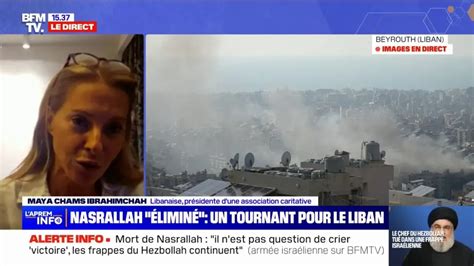 Cest Comme Un Massacre Qui Narrête Pas Maya Chams Ibrahimchah Libanaise Témoigne En